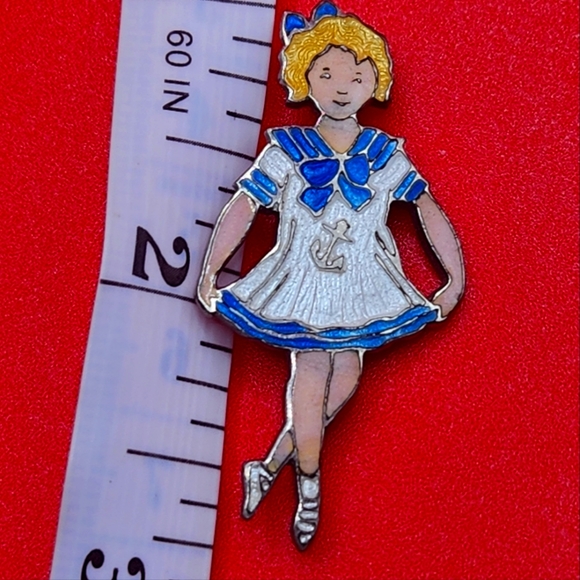 Jewelry | Shirley Temple Sailor Pin | Poshmark
